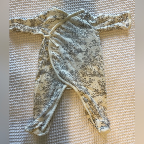 Janie and Jack | One Pieces | Janie Jack Baby Toile Wrapped Footed One ...